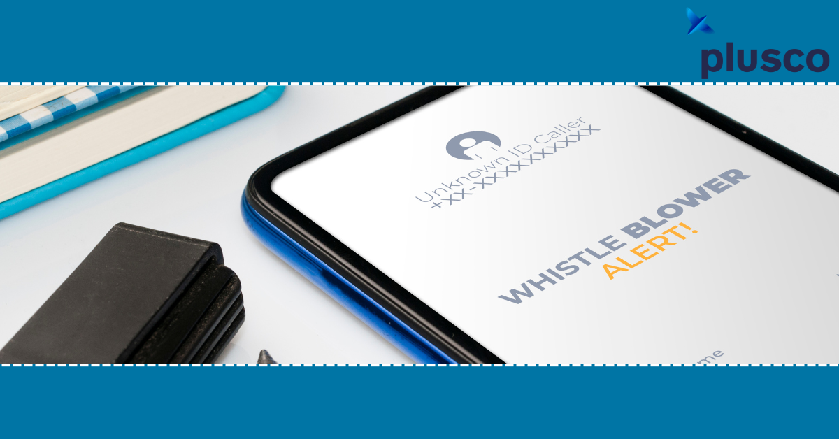 Zaměřeno na whistleblowing - PLUSCO - APLIKACE PRO INTERNÍ KOMUNIKACI