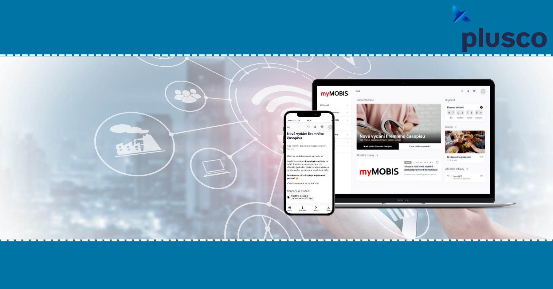 Společnost MOBIS Automotive Czech používá naši aplikaci už téměř dva roky - PLUSCO - APLIKACE ...