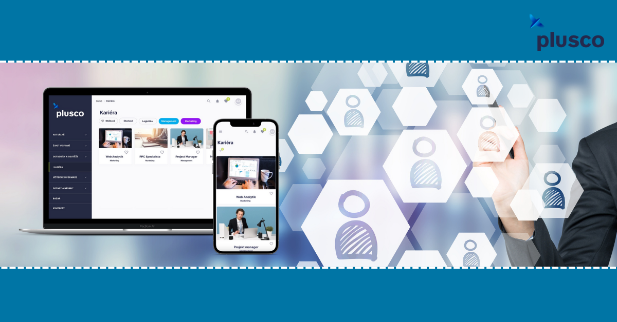 Nábory s modulem Kariéra - PLUSCO - APLIKACE PRO INTERNÍ KOMUNIKACI
